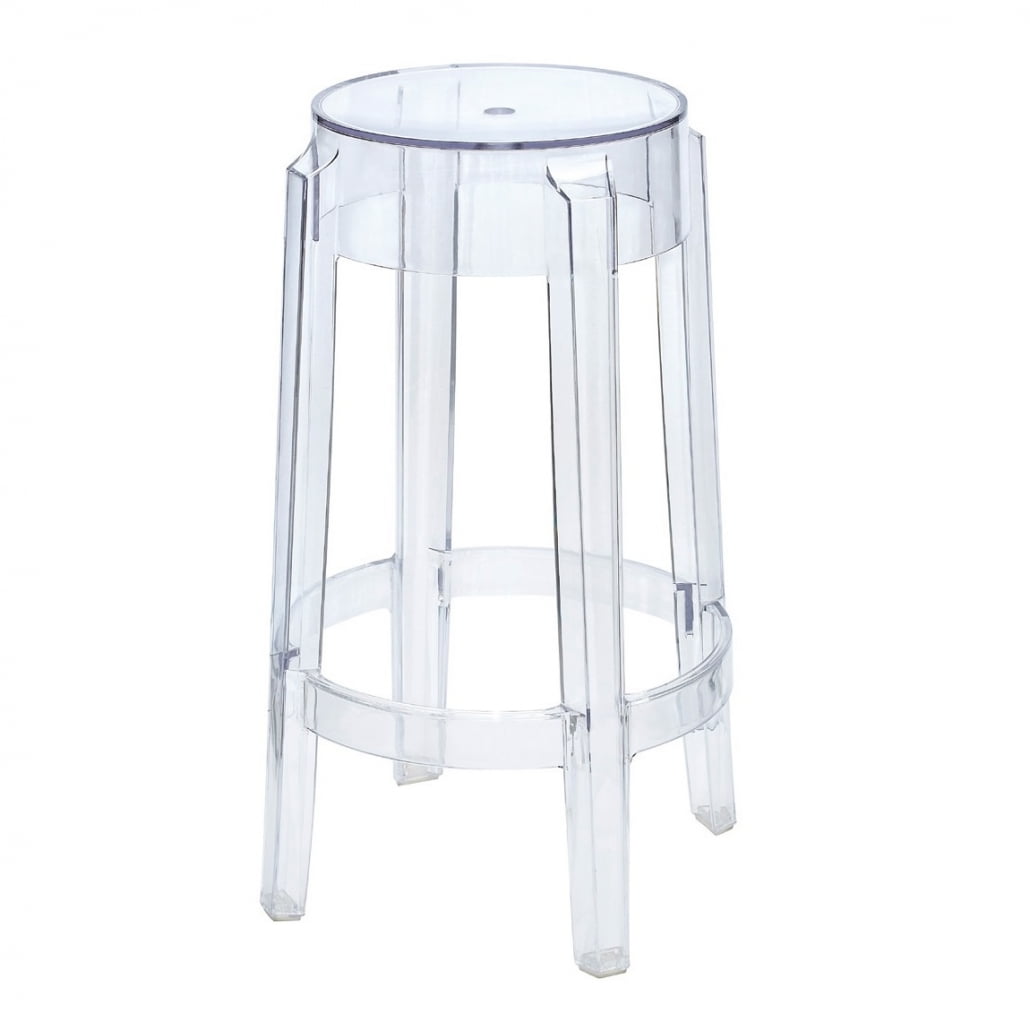 Clear Ghost Stool - Aussie Hire & Events