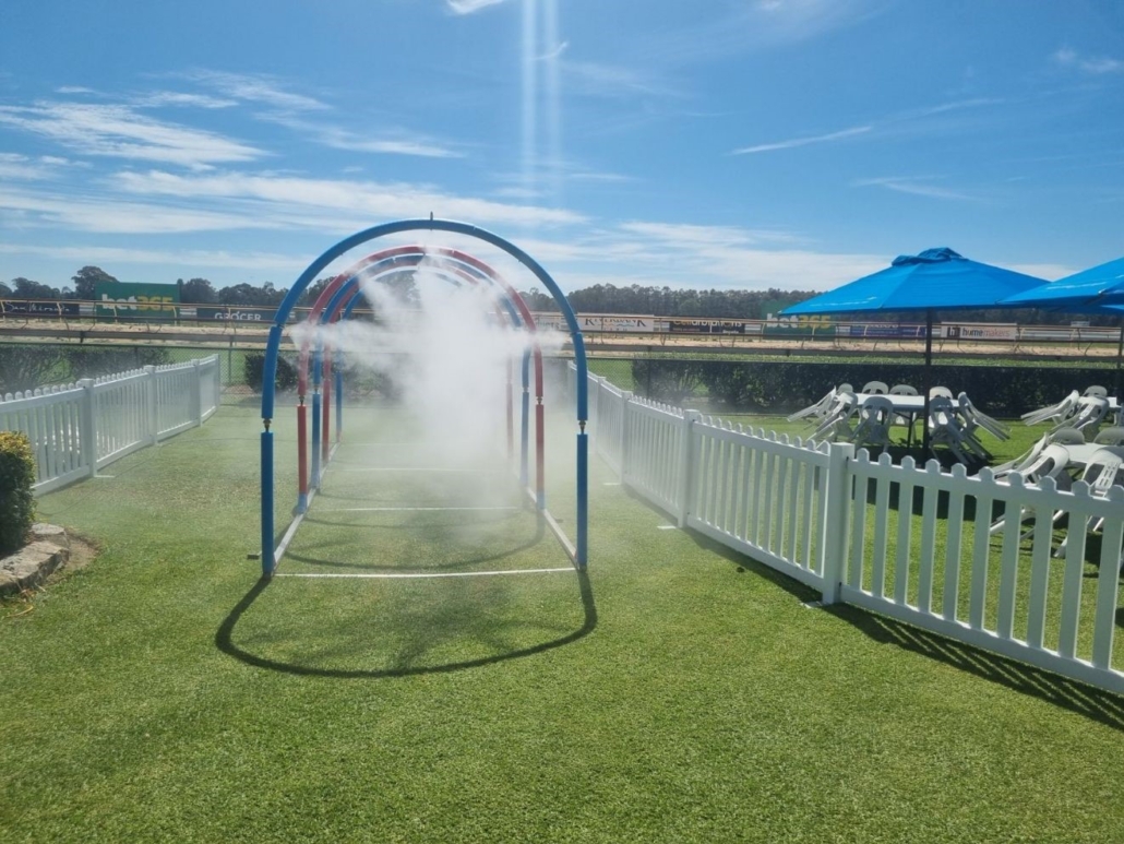 Arch Misting System - Aussie Hire & Events
